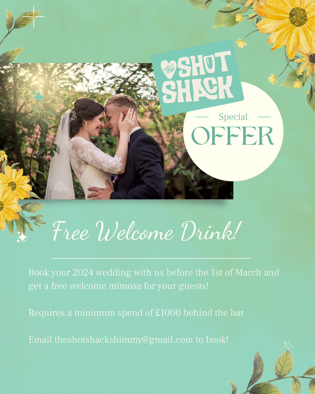 Weddings – The Shot Shack
